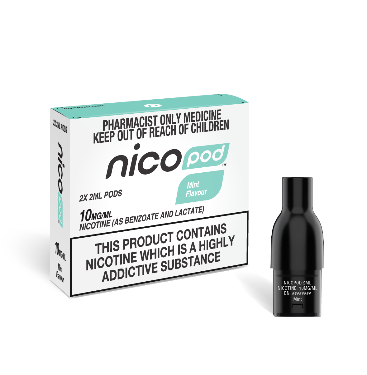 NICOPOD® MINT POD (2 x 2ML)