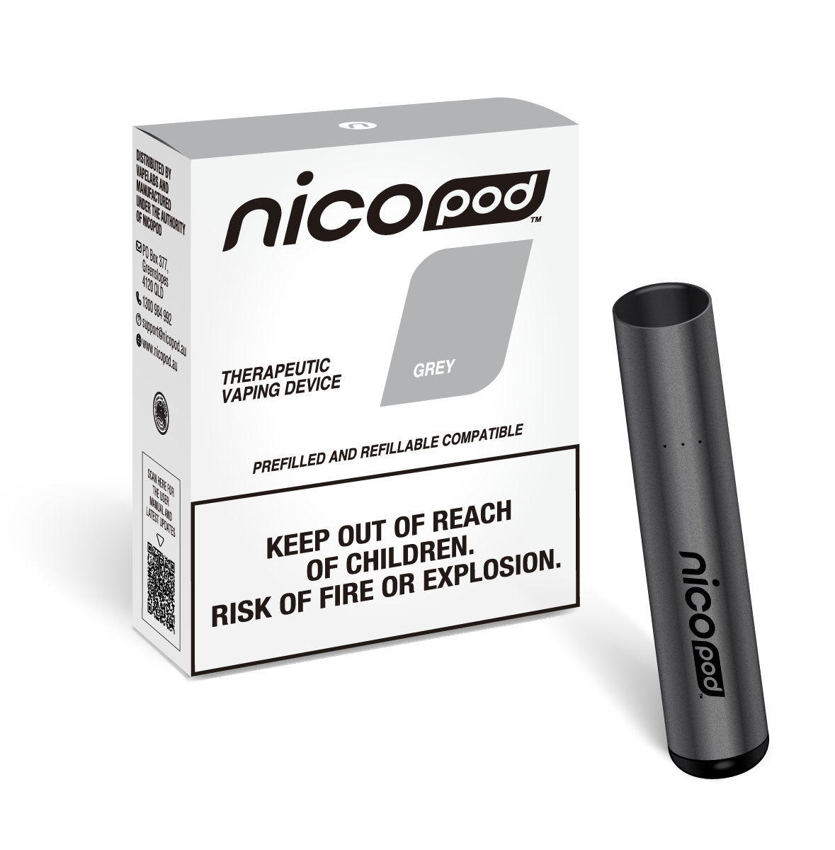 NICOPOD DEVICE 2ML - Quit Hero